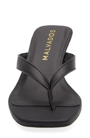 MALVADOS Lbk Kitten Heel Thong Sandal