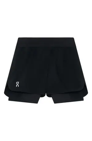 On Court 3-inch 2-in-1 Shorts - Black