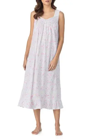Eileen West Cotton Nightgown - Wht Novel