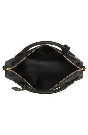 Alaïa Le Teckel Silk Top Handle Clutch - Noir