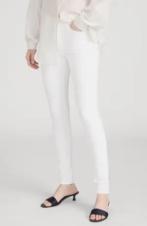 FRAME Le High Skinny Jeans - White