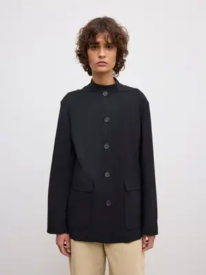 HOUSE OF DAGMAR Wool Overshirt Jacket