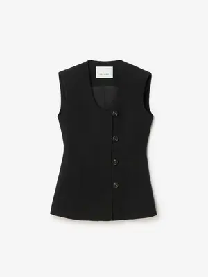 HOUSE OF DAGMAR Sleeveless Blazer