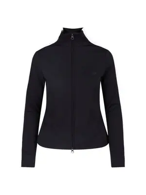 C.P. COMPANY Polo Ralph Lauren Zip Logo Sweatshirt - Black