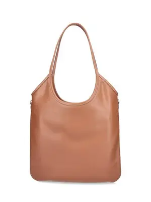 Miu Miu Ivy" Tote Bag In Calf Leather - Brown