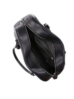 THE ROW India 12 Calfskin Handbag - Black
