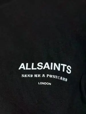 ALLSAINTS Logo-print Crewneck T-shirt - Black