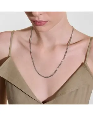 John Hardy Sterling Curb Chain Necklace, 24 - Silver