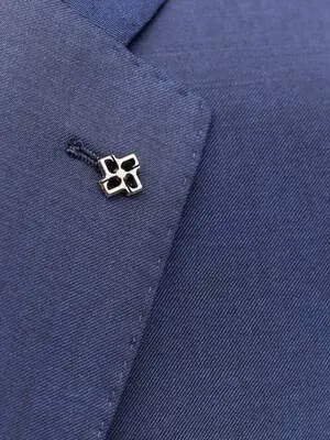 Tagliatore Virgin Wool Suit - Blue