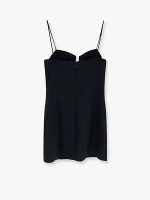 Givenchy Cutaway Satin Mini Dress