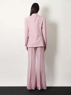 Seafarer Virgin Wool And Silk Flared Trousers