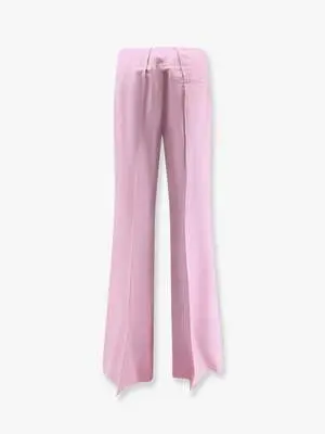 Seafarer Virgin Wool And Silk Flared Trousers