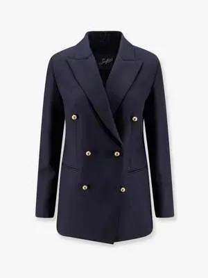 Seafarer Berry Virgin Wool Blazer