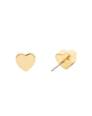 Kate Spade New York Mini Heart Stud Earrings - Gold