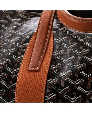 Goyard 40 Barrel Sport Duffle Bag Coated Canvas - Brown