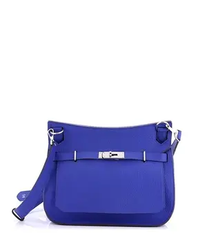 Hermès 28 Jypsiere Bag Clemence - Blue
