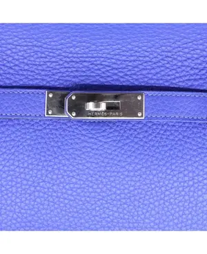 Hermès 28 Jypsiere Bag Clemence - Blue