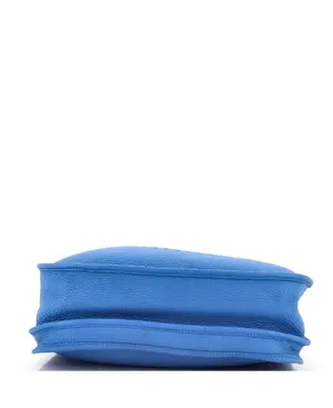 Hermès Gm Evelyne Bag Gen Iii Clemence - Blue