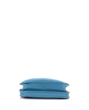 Hermès Pm Evelyne Bag Gen Iii Clemence - Blue
