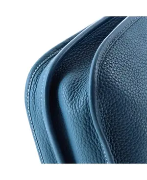Hermès Pm Evelyne Bag Gen Iii Clemence - Blue