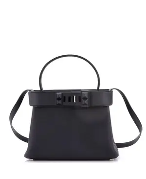 Hermès Medor Handbag Togo - Black