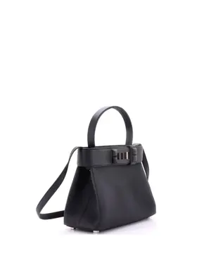 Hermès Medor Handbag Togo - Black