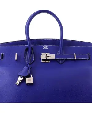 Hermès Candy 35 Handbag Epsom - Blue