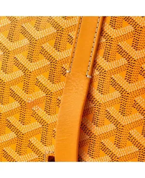 Goyard Mm Belvedere Ii Messenger Bag Coated Canvas - Yellow