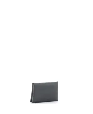 Hermès Calvi Duo Card Holder Epsom - Green