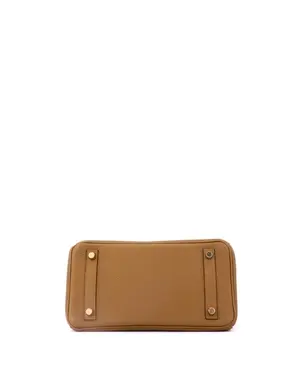Hermès Birkin 25 Handbag Brown Togo With Gold Hardware - Bronze Dore