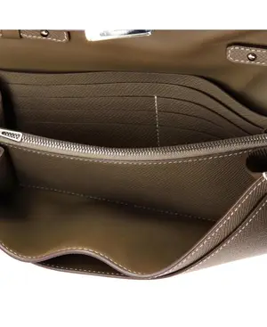 Hermès Constance To Go Wallet Epsom - Gray