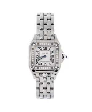 CARTIER Panthere De Quartz Watch - Dial Color: Natural