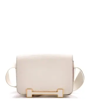 Hermès Geta Bag Chevre Mysore - Gray