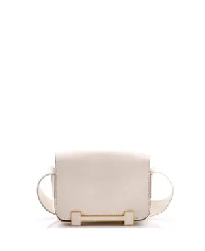 Hermès Geta Bag Chevre Mysore - Gray