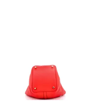 Hermès Pm Picotin Lock Bag Clemence - Red