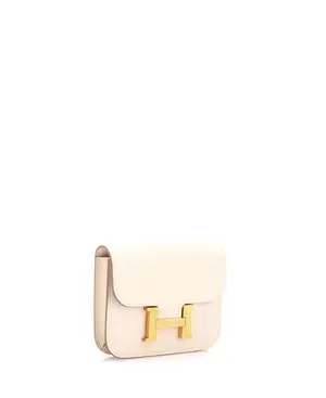 Hermès Constance Slim Wallet Epsom - Neutral
