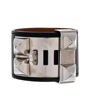 HERMÈS Collier De Chien Bracelet Leather