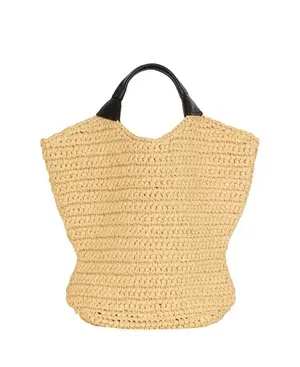 Balmain Paris Crochet Tote Bag - Beige
