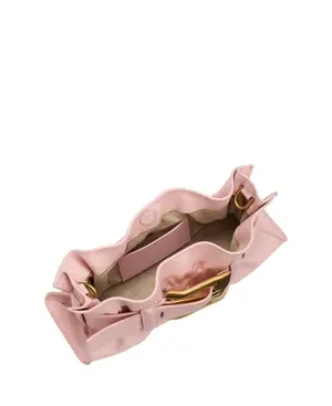 Balmain Mini Anthem Bag In Smooth Leather - Pink