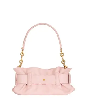 Balmain Mini Anthem Bag In Smooth Leather - Pink