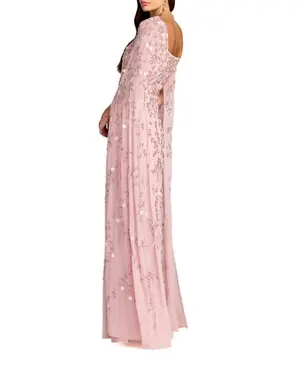 Mac Duggal Embellished Gown - Rose