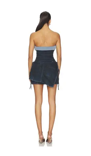 MARRKNULL Dislocation Suit Bandeau Dress