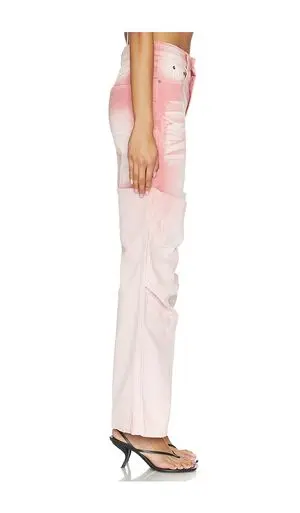 MARRKNULL Roll-cuff Slim Fit Jean