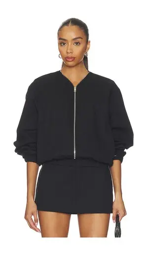 Alexander Wang Coaches Jacket With Continuous Loop Zipper