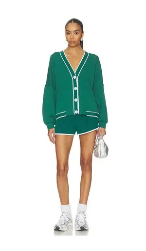Varley Decker Off Court Cardigan - Forest