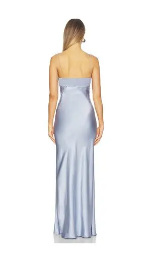 Anna October Tulip Maxi Dress - Blue