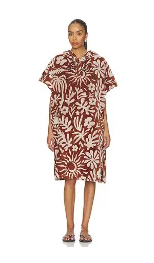 SLOWTIDE Sunny Terrycloth Poncho