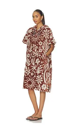 SLOWTIDE Sunny Terrycloth Poncho