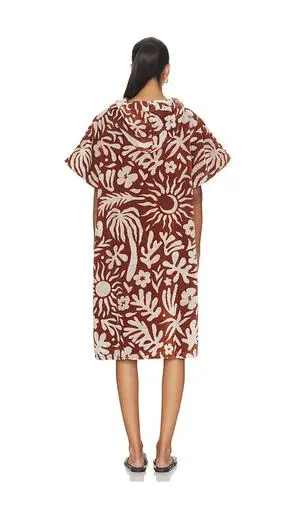 SLOWTIDE Sunny Terrycloth Poncho