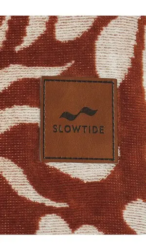 SLOWTIDE Sunny Terrycloth Poncho